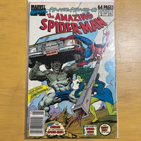 Marvel | Other | Marvel Annual The Amazing Spiderman Atlantis Attacks ...
